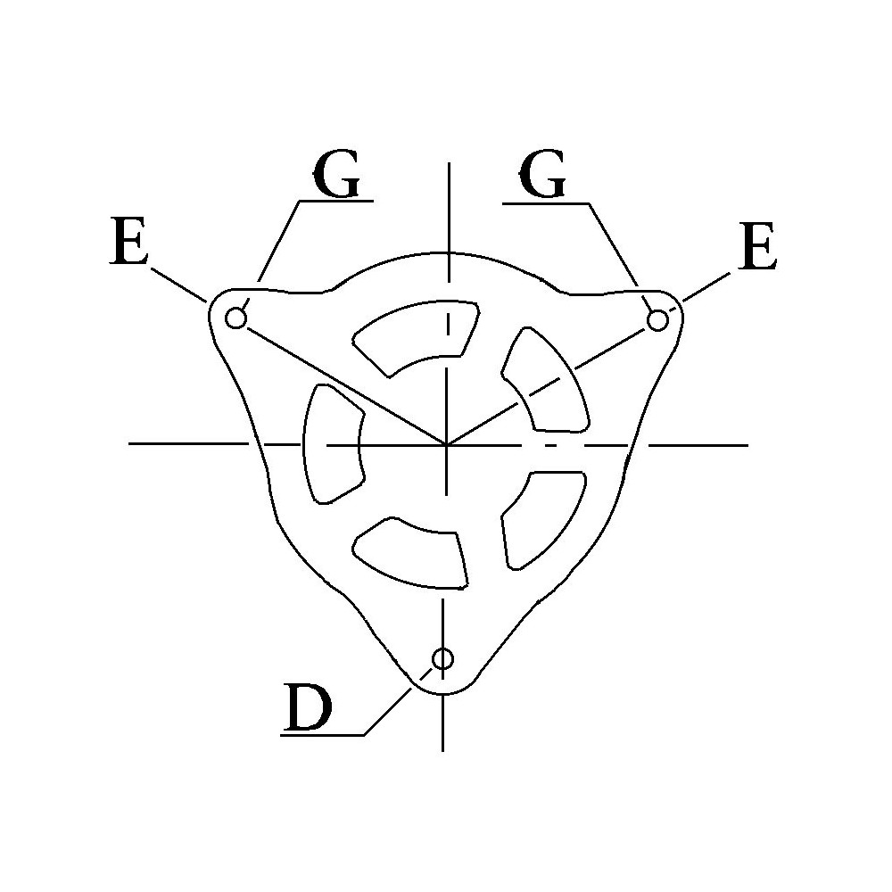 Alternator NEW BOSCH 0124655097 / 0124655023 / 0124655001